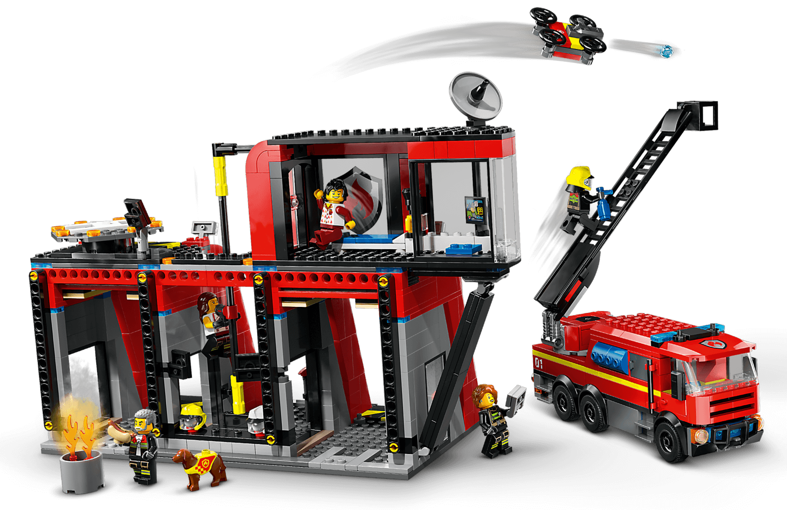 LEGO City 60414 Fire Station with Fire Truck – Imagine If