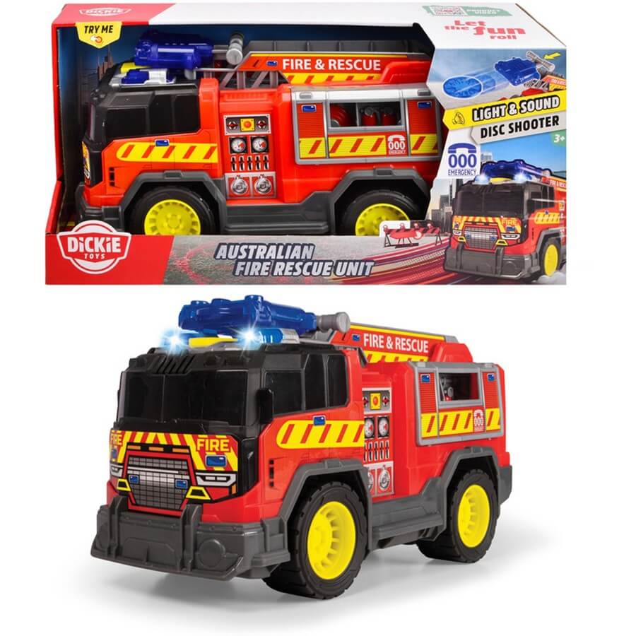 Dickie Toys Fire Rescue Unit 30cm – Imagine If