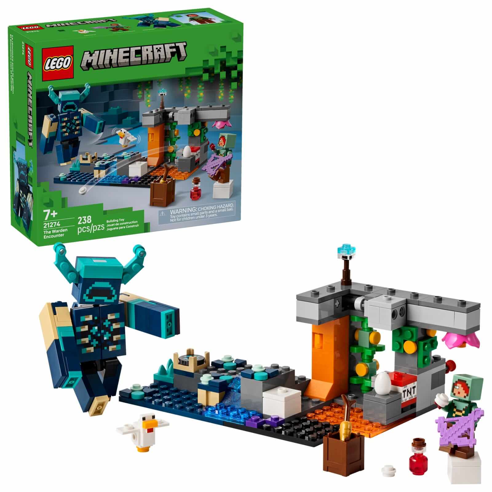 LEGO Minecraft 21274 The Warden Encounter – Imagine If