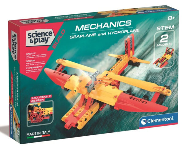 Clementoni Science & Play Mechanical – Seaplane & Hydroplane – Imagine If