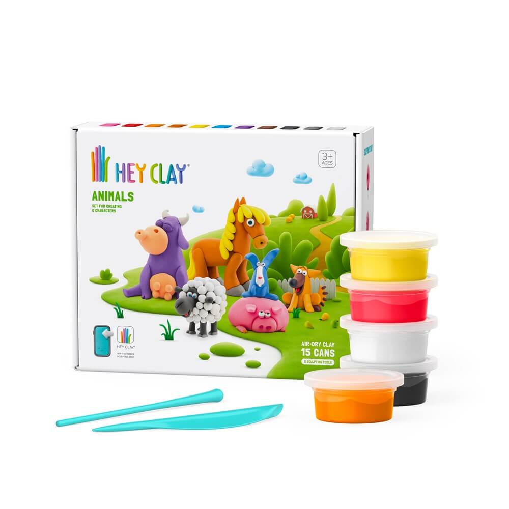 Hey Clay Animals 15pc Set – Imagine If