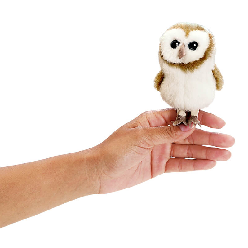 Folkmanis Mini Barn Owl Finger Puppet – Imagine If