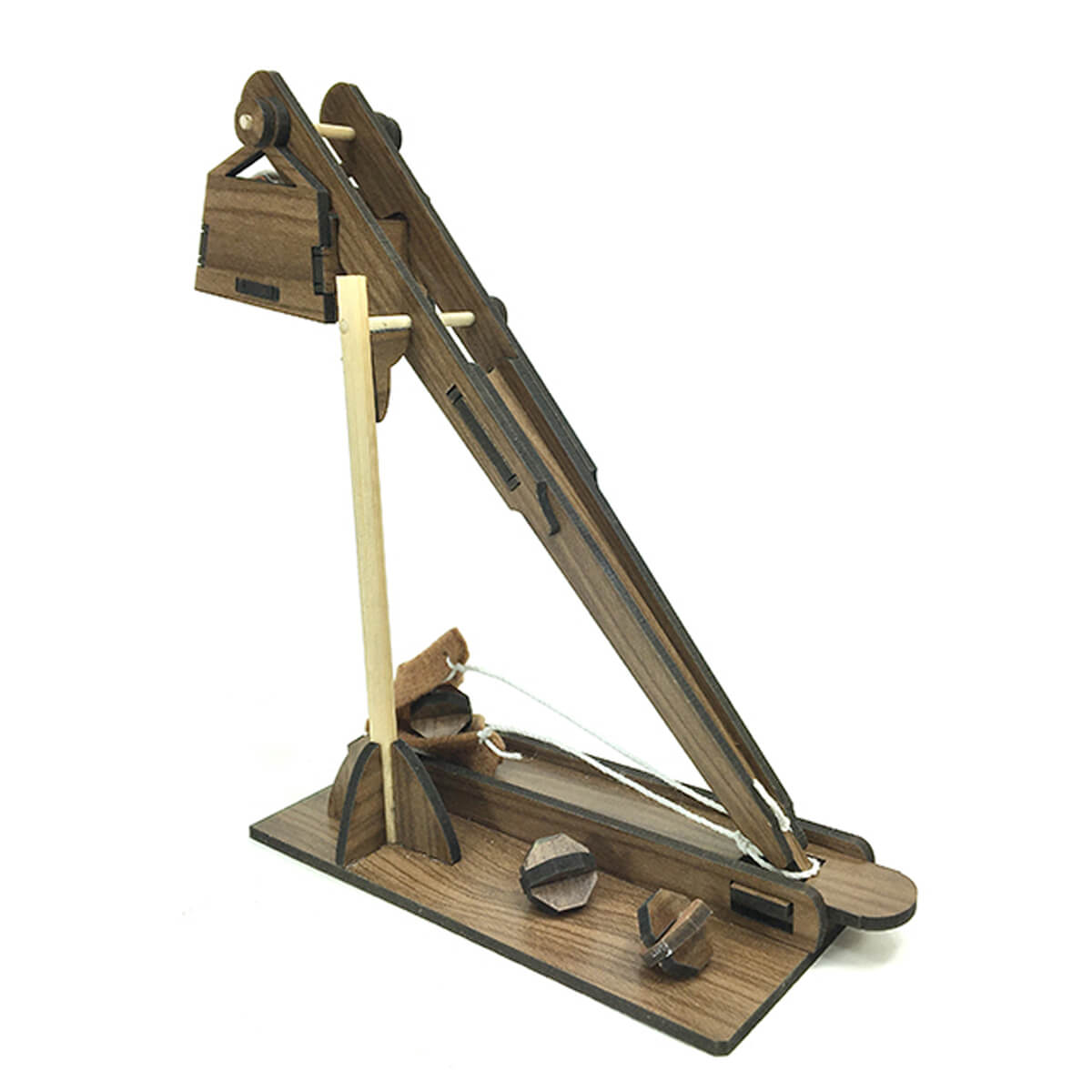 Da Vinci Mini Wooden Models Trebuchet – Imagine If