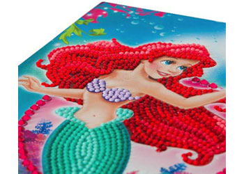 Crystal Art The Little Mermaid Notebook Kit – Imagine If