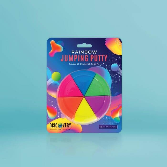 Discovery Zone Rainbow Jumping Putty – Imagine If