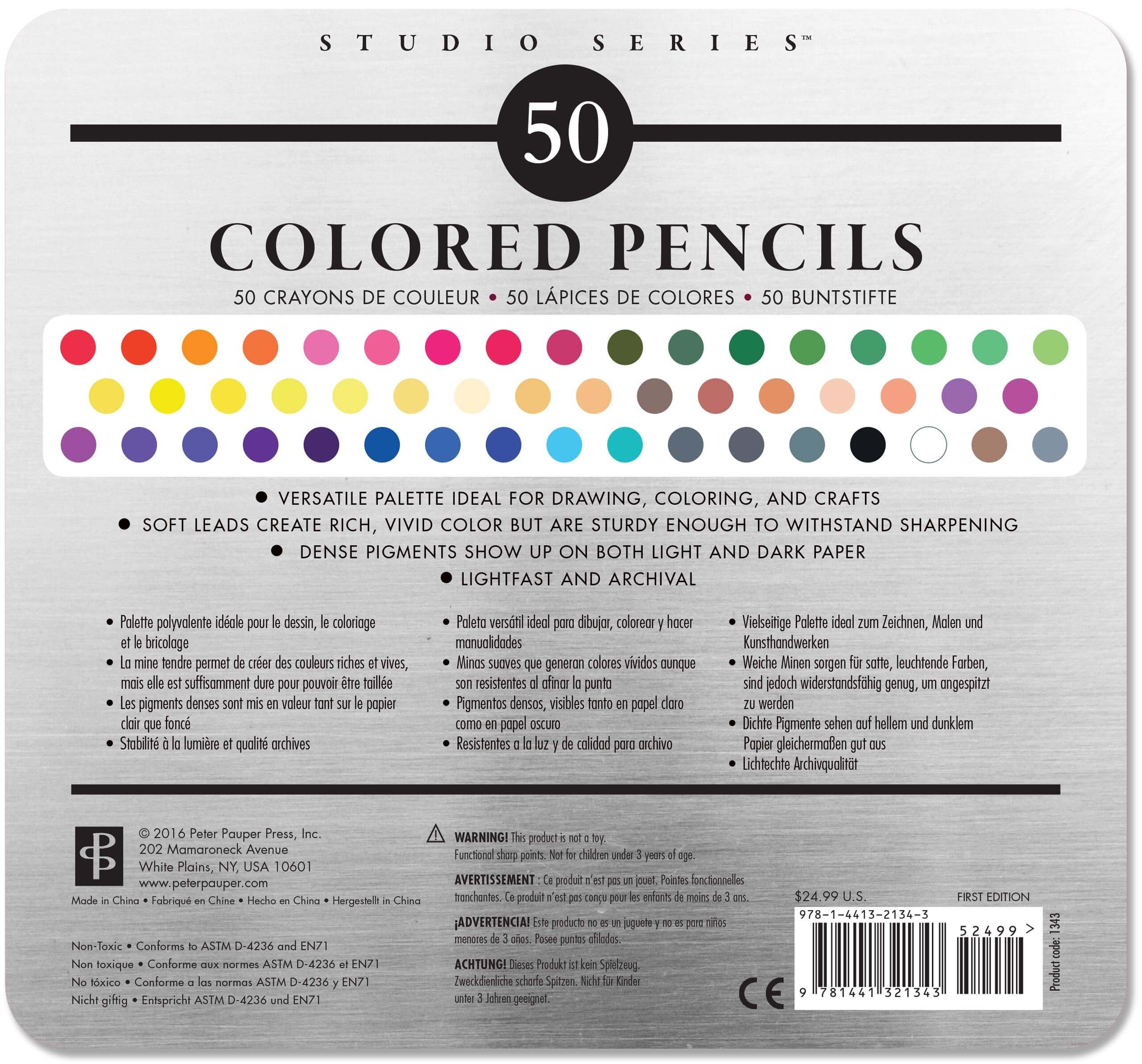 Studio Series Deluxe Colored Pencil Set (Set of 50) – Imagine If