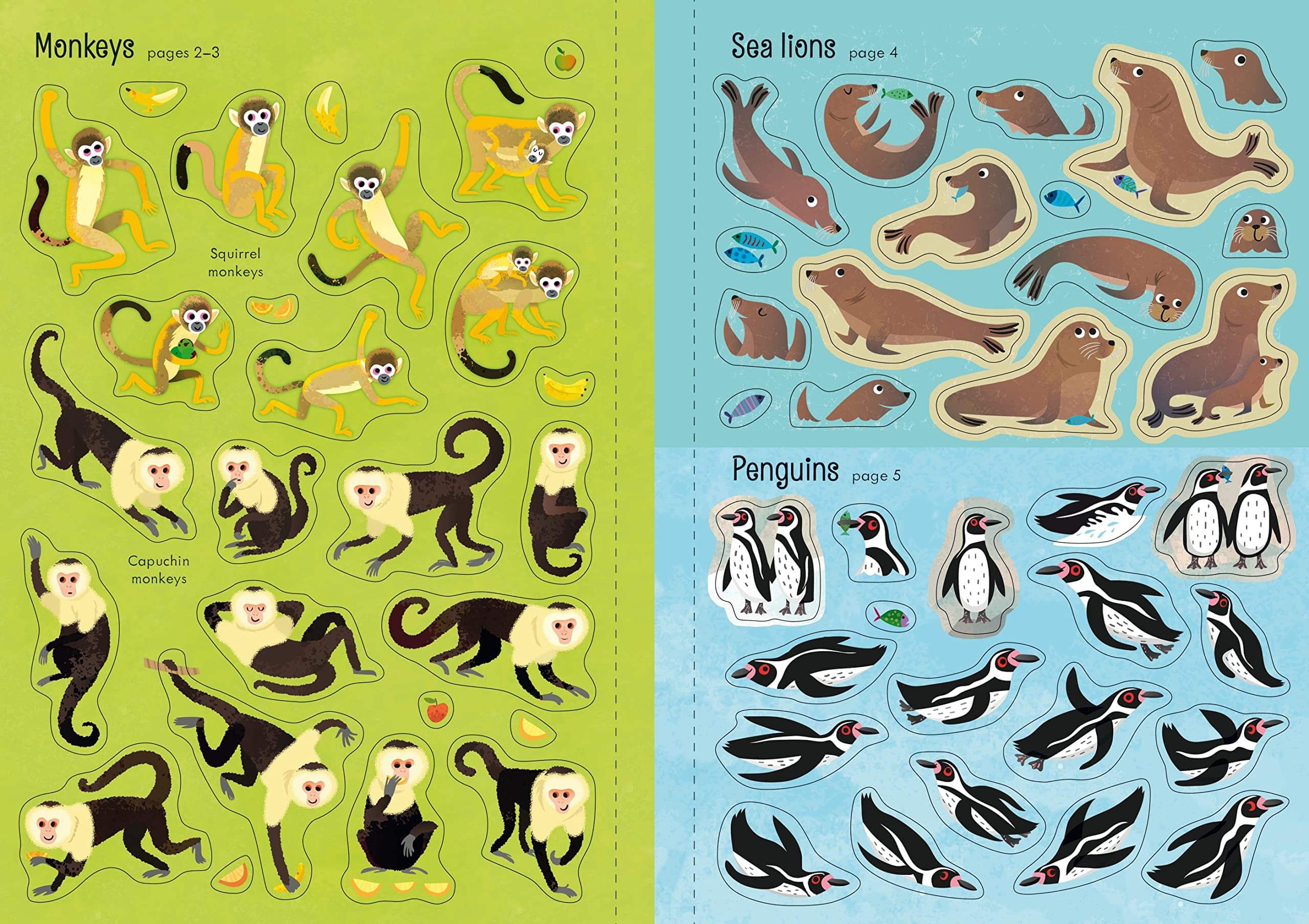 Usborne Little First Zoo Stickers – Imagine If