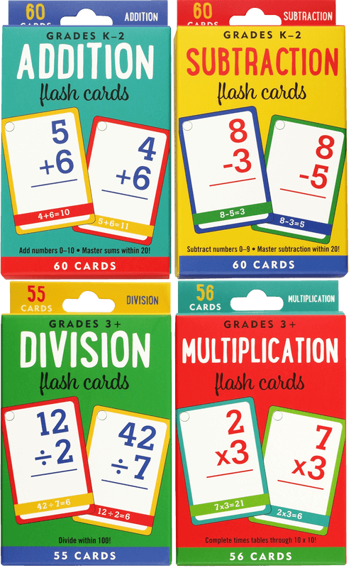 Maths Flash cards set of 4 – Imagine If