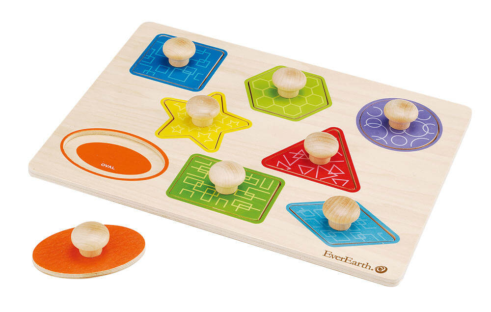 EverEarth Shapes Knob Puzzle – Imagine If