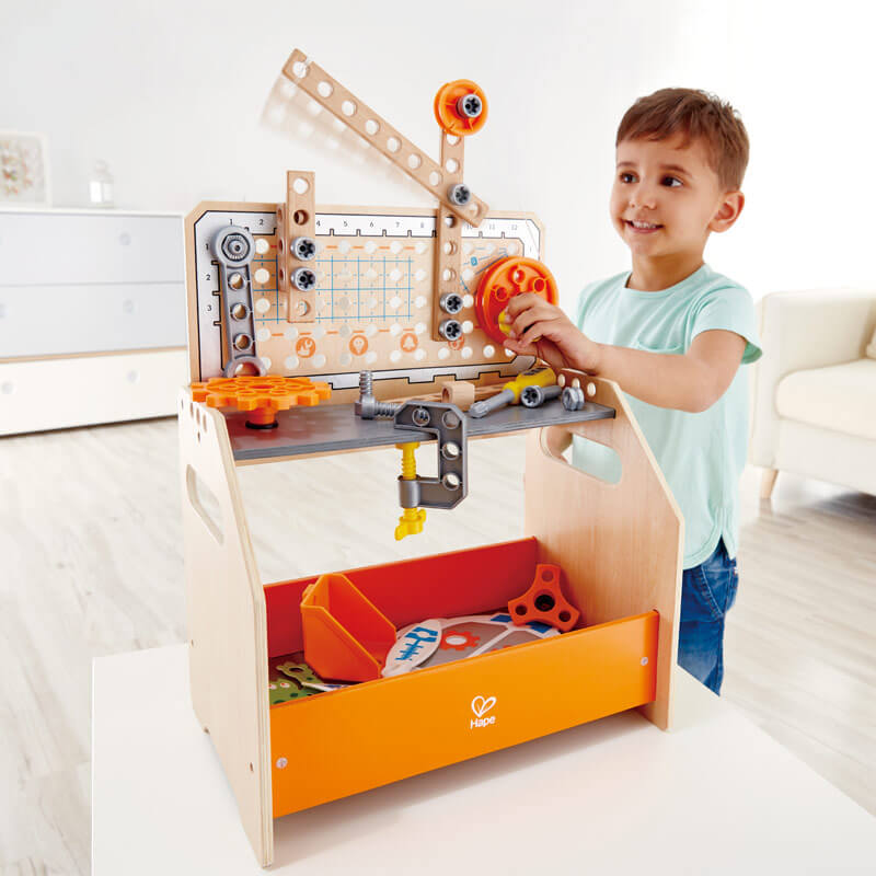 Hape Discovery Scientific Workbench 58pc – Imagine If