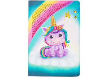 Crystal Art Unicorn Smile Notebook Kit – Imagine If