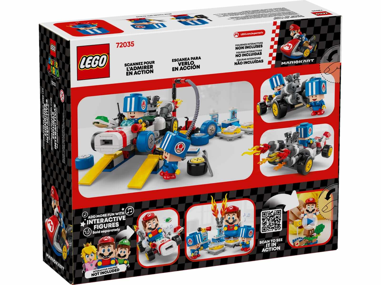 LEGO Super Mario 72035 Mario Kart™–Toads Garage – Imagine If
