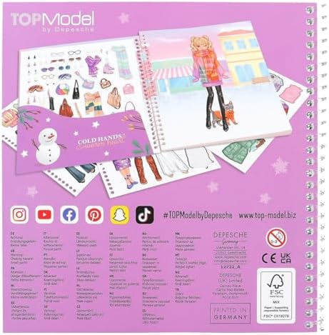 TOPModel Dress Me Up Sticker Book – Imagine If