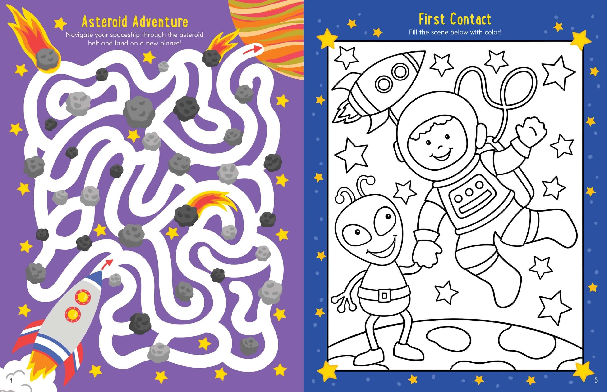 Outer Space Activity Book – Imagine If