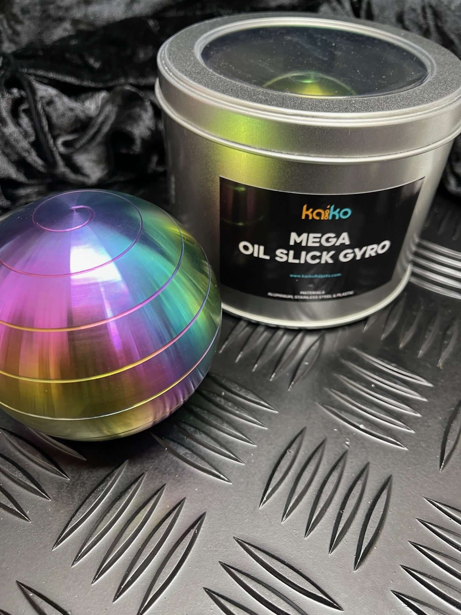 Mega Oil Slick Spinning Gyro – Imagine If