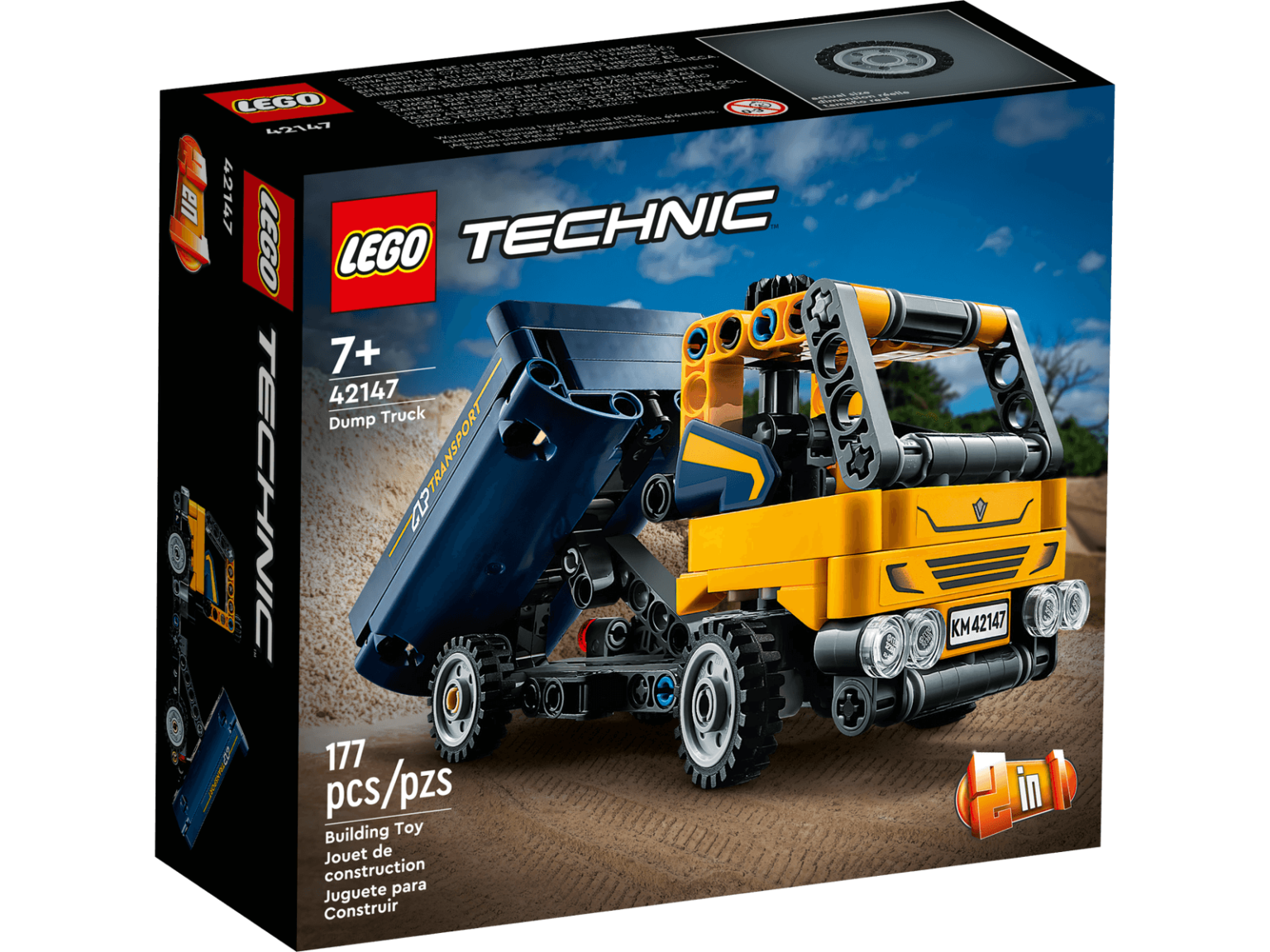 LEGO Technic 42147 Dump Truck Imagine If lego-technic-42147-dump-truck-imagine-if