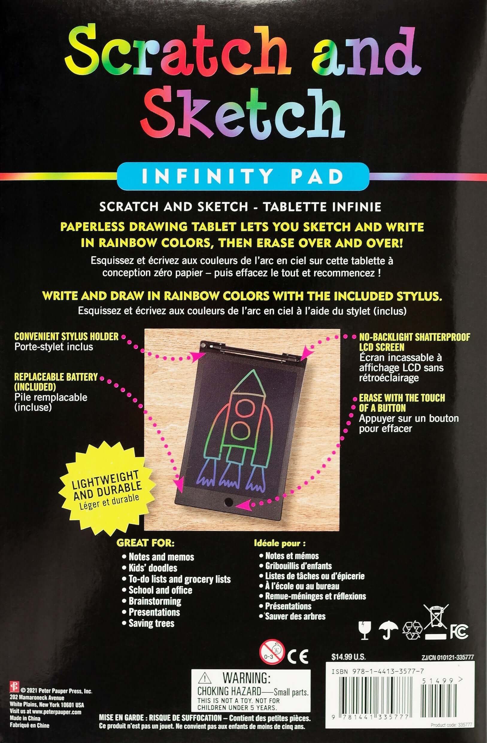 Scratch & Sketch Infinity Pad – Imagine If