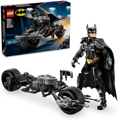 LEGO 76273 Batman™ Construction Figure and the Bat-Pod – Imagine If