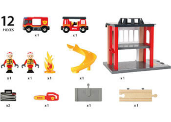 Brio 33833 Rescue Fire Station – Imagine If