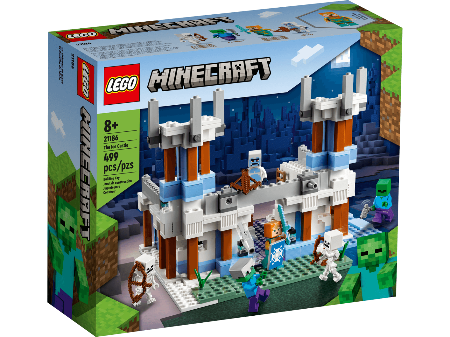 LEGO Minecraft 21186 The Ice Castle Imagine If