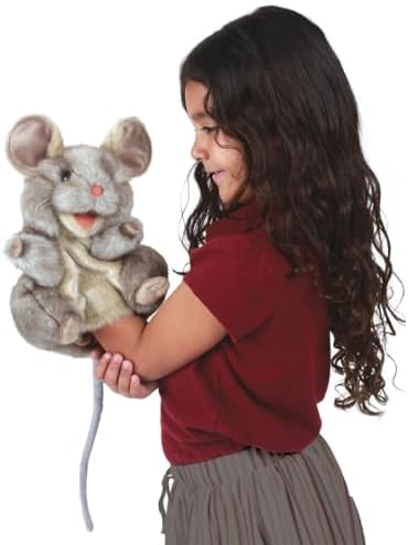 Folkmanis Grey Mouse Puppet – Imagine If