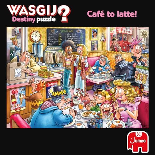Wasgij? Destiny 27 Cafe to Latte! 1000pc Puzzle – Imagine If