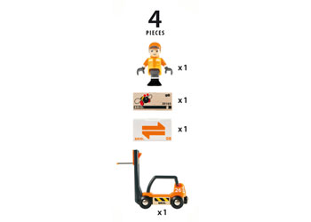 Brio 33573 Forklift 4pcs – Imagine If