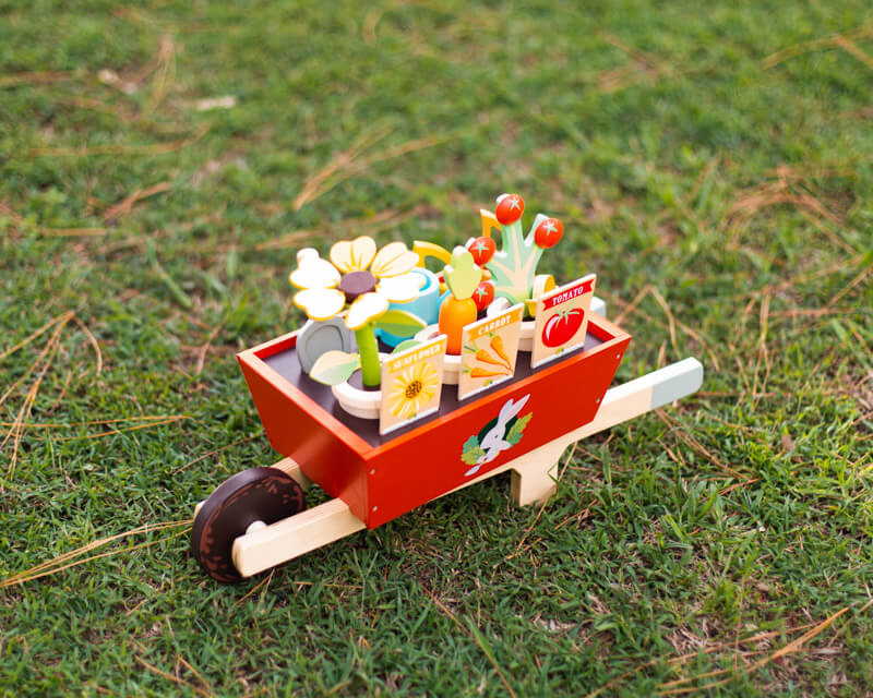 Tender Leaf Garden Wheelbarrow Set – Imagine If