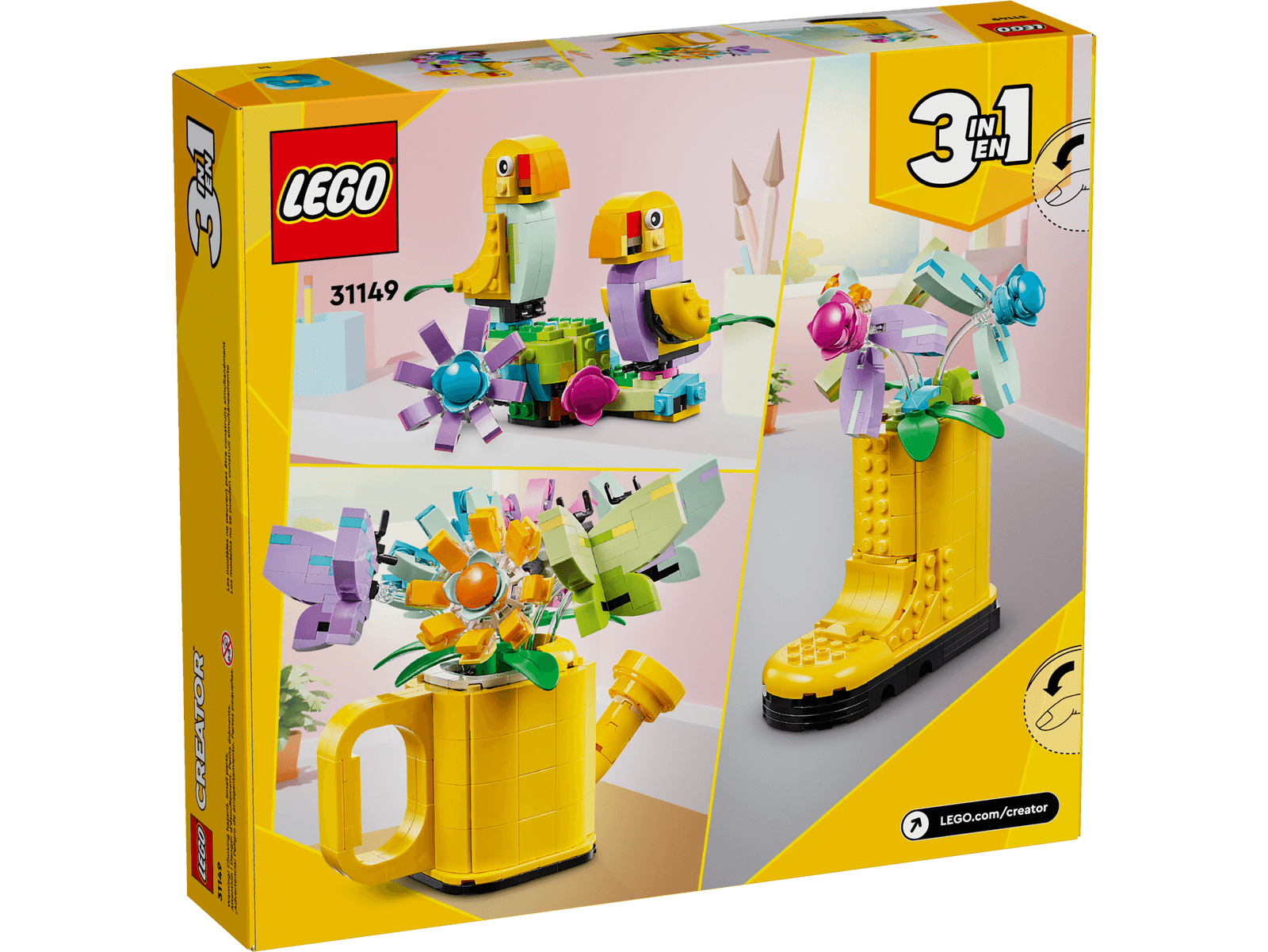 LEGO Creator 31149 Flowers in Watering Can – Imagine If