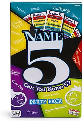 Name 5 Card Game – Imagine If