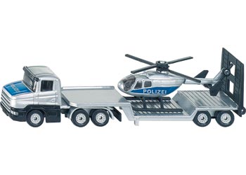 Siku 1610 Low Loader with Helicopter 1:87 Scale – Imagine If