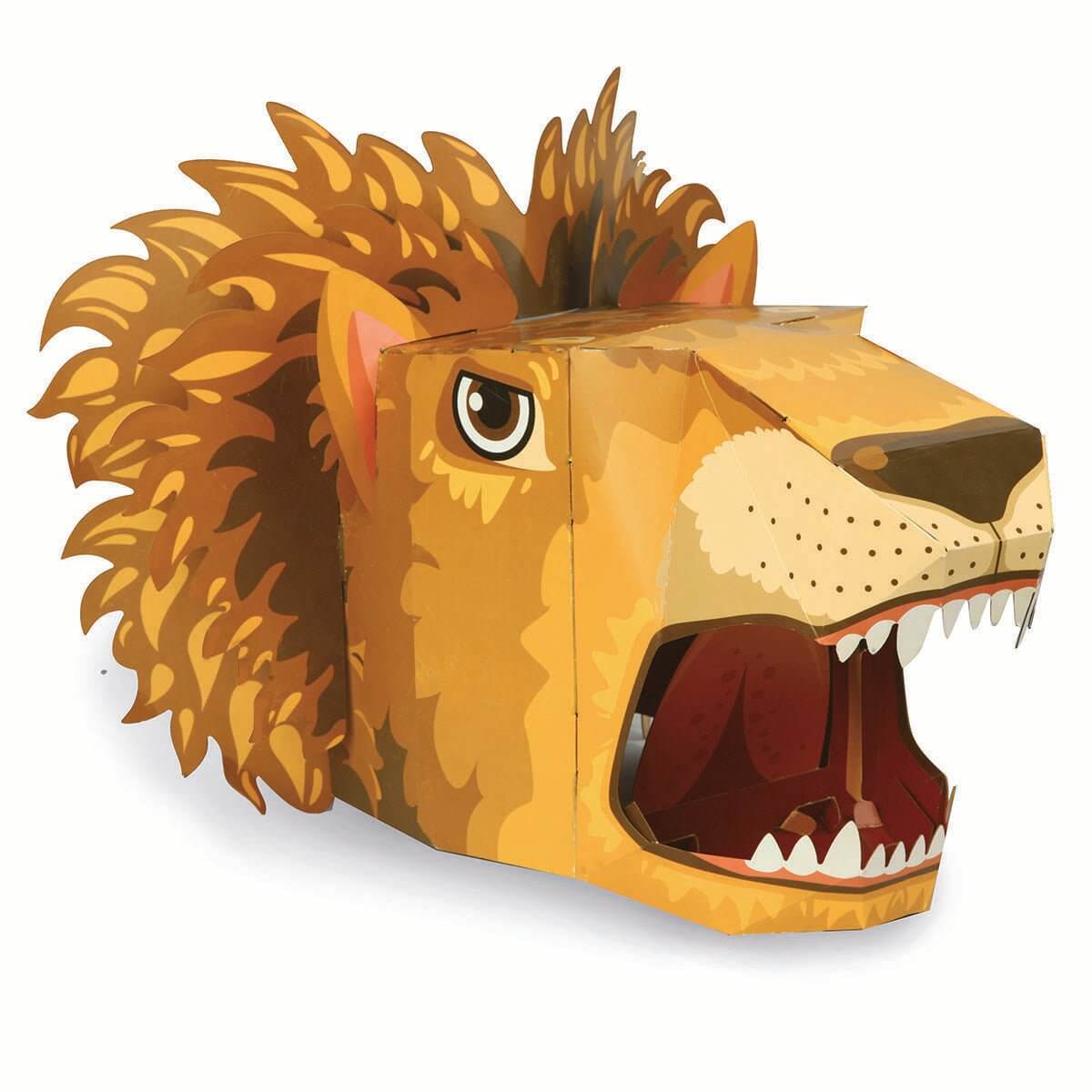 Fiesta Crafts – 3D Puppet Lion – Imagine If