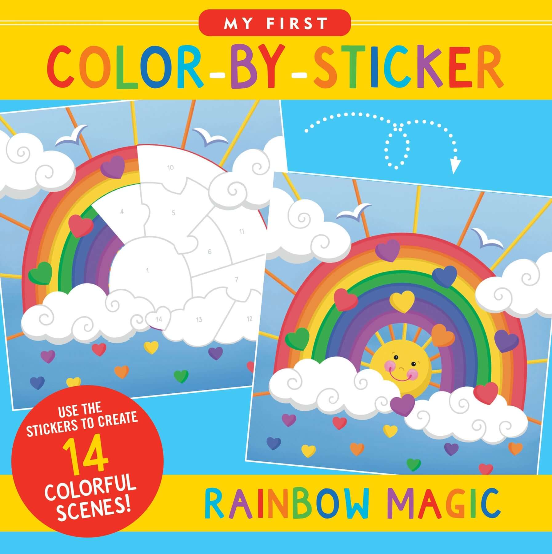 My First Color-By-Sticker Book Rainbow Magic – Imagine If