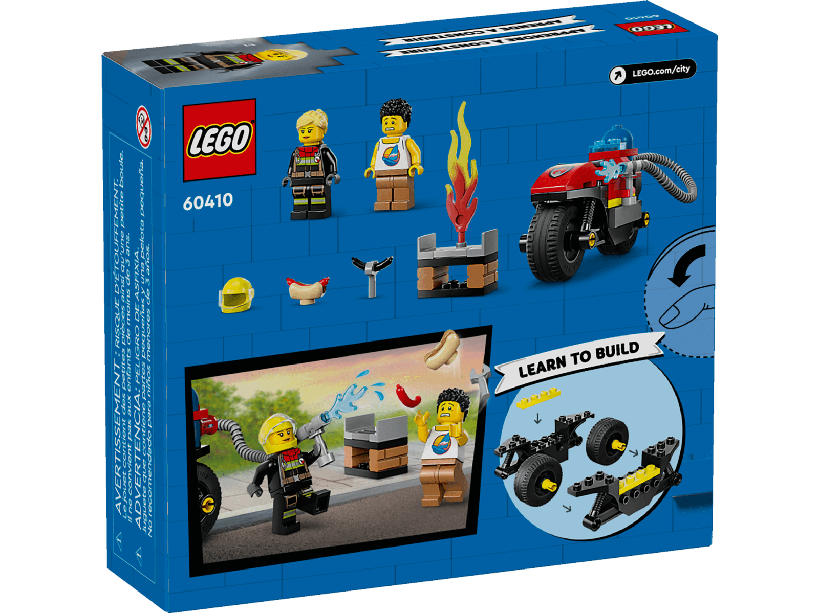LEGO City 60410 Fire Rescue Motorcycle – Imagine If