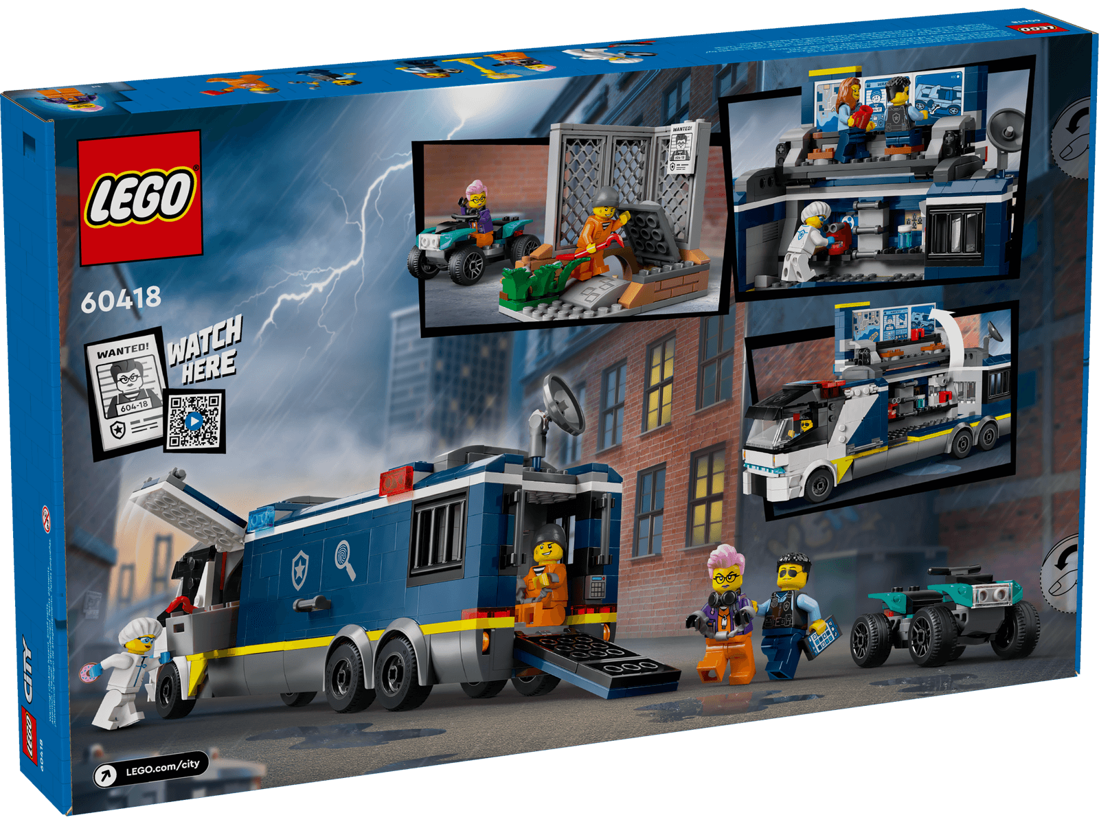 LEGO City 60418 Police Mobile Crime Lab Truck – Imagine If