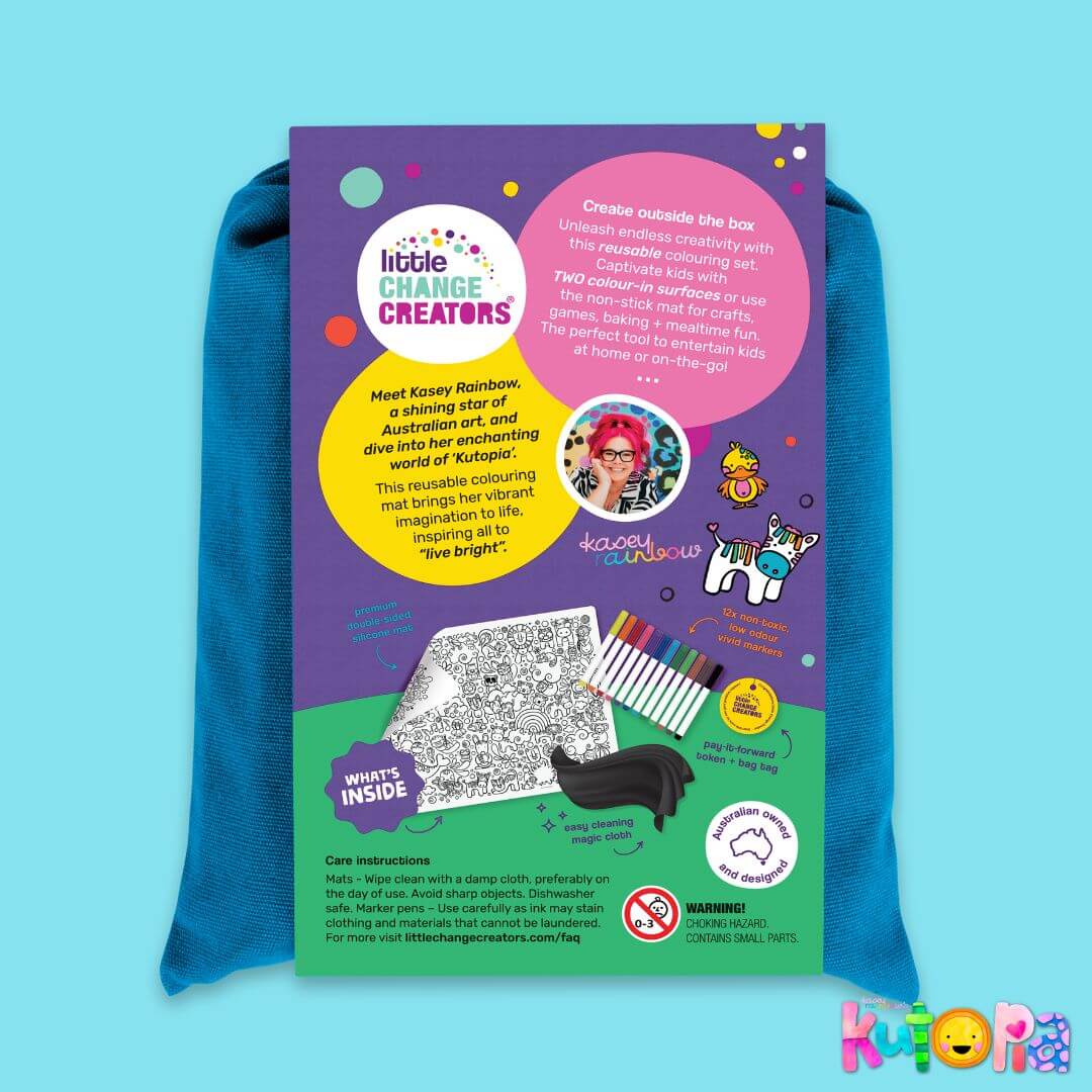 RE-FUN-ABLE Colouring Set Kutopia – Imagine If