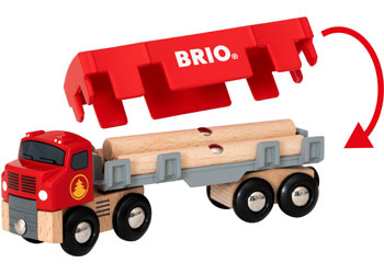 Brio 33657 Lumber Truck 6pcs – Imagine If