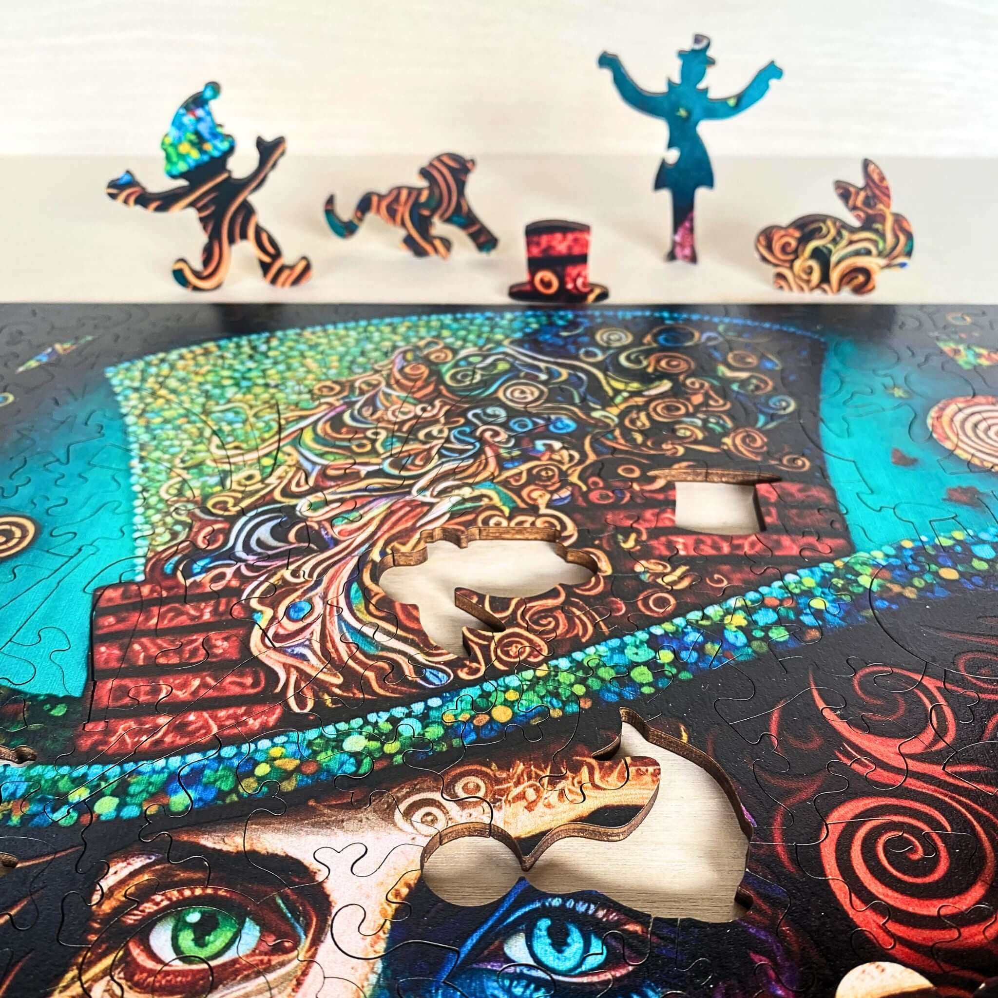 Twigg Puzzles Mad Hatter 282pc Wooden Puzzle – Imagine If