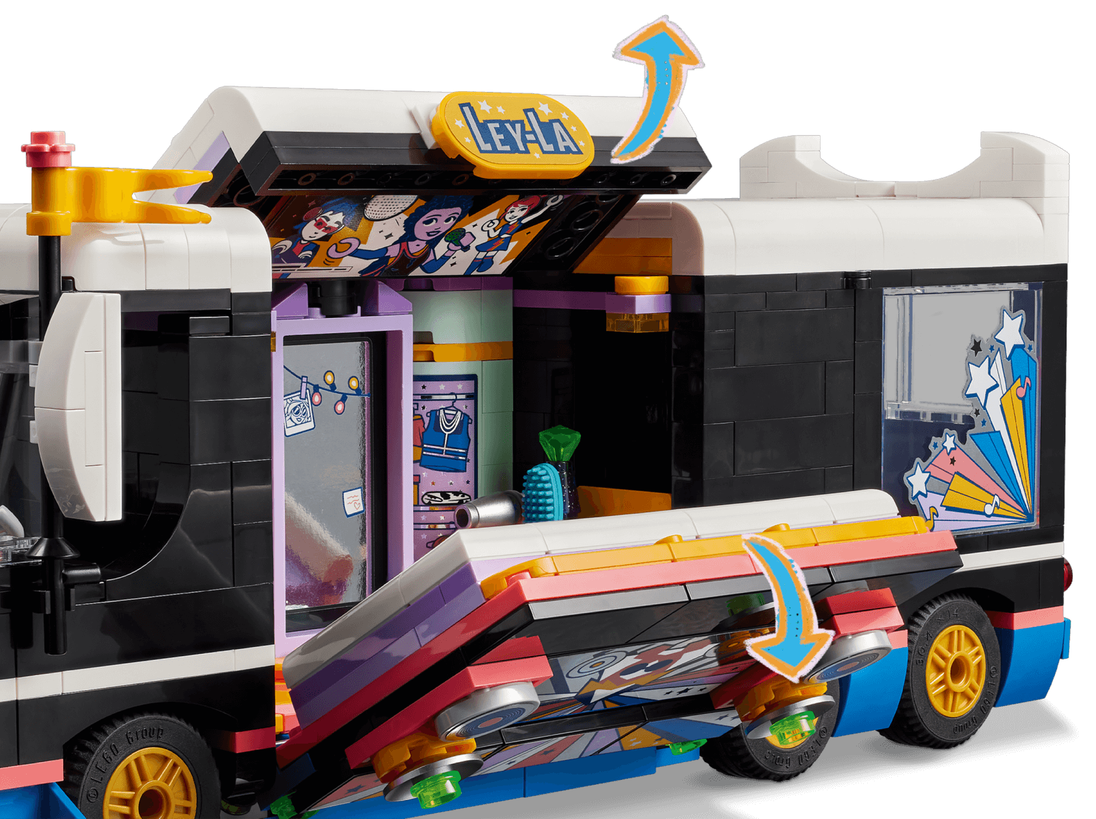 LEGO Friends 42619 Pop Star Music Tour Bus – Imagine If