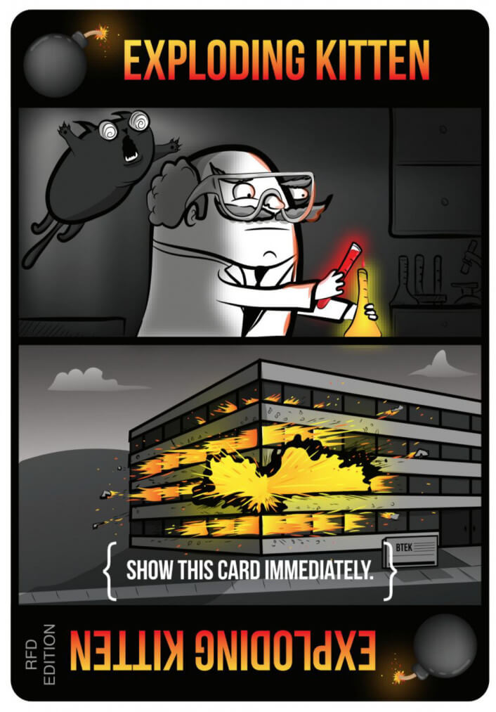 Exploding Kittens (Expansion) Recipes For Disaster – Imagine If