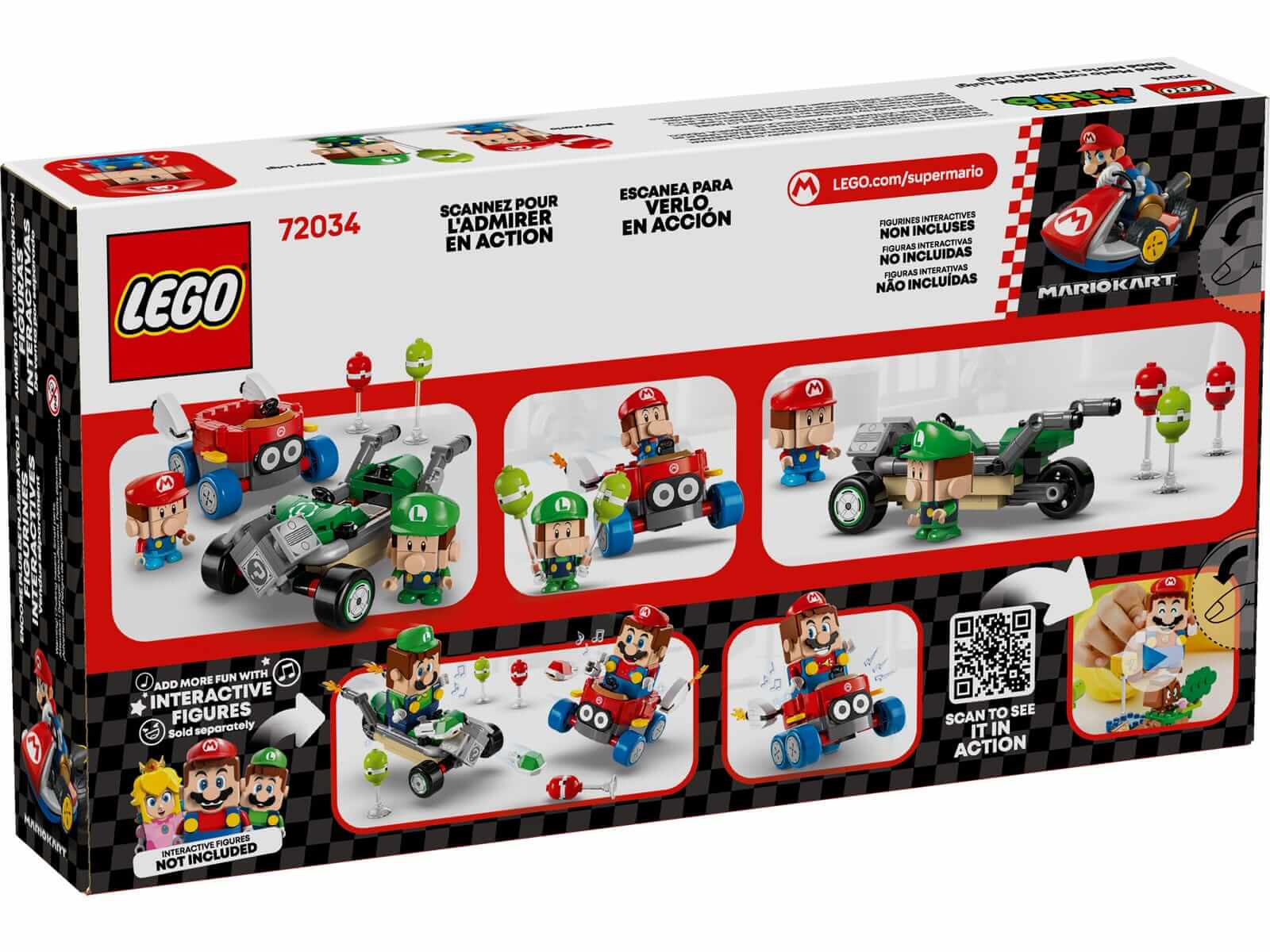 LEGO Super Mario 72034 Mario Kart™–Baby Mario vs. Baby Luigi – Imagine If