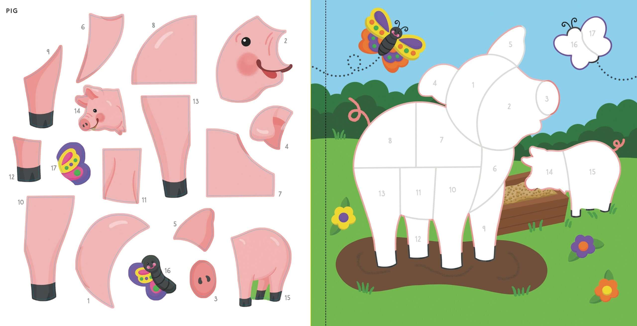 My First Color By Sticker Farm Animals – Imagine If