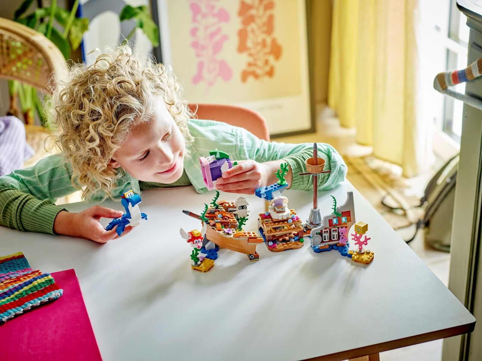 LEGO Super Mario 71432 Dorries Sunken Shipwreck Adventure Expansion ...