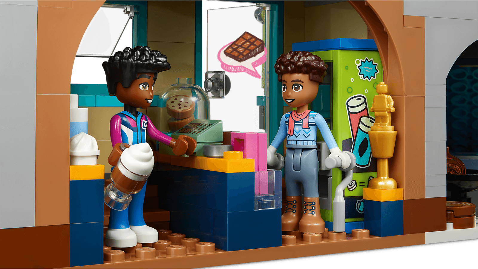 LEGO Friends 41756 Holiday Ski Slope and Café – Imagine If