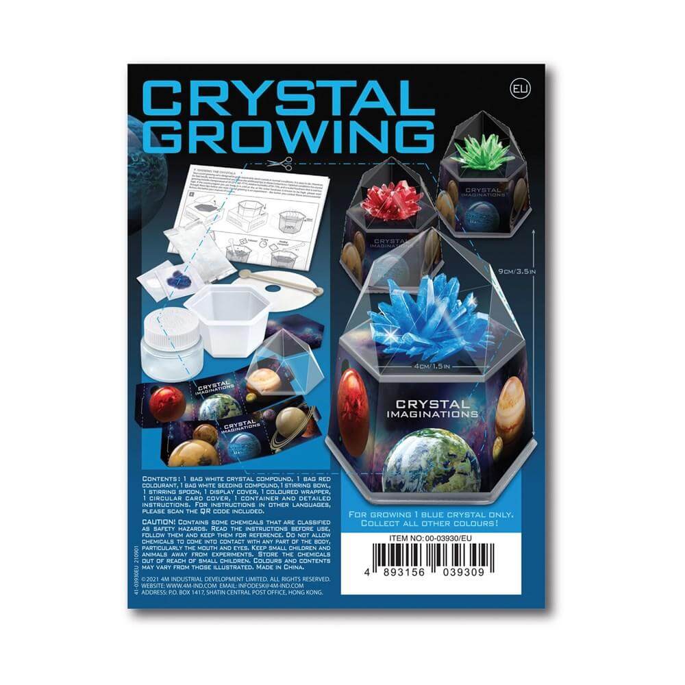 4M Crystal Growing Kit Space Gem Blue – Imagine If