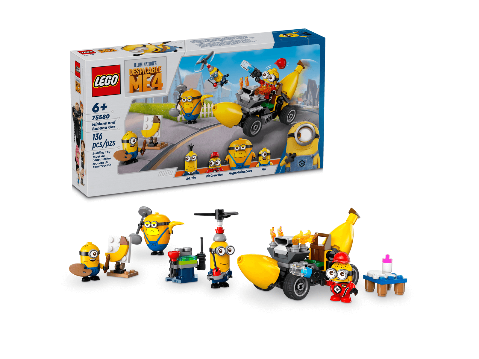LEGO 75580 Minions and Banana Car – Imagine If