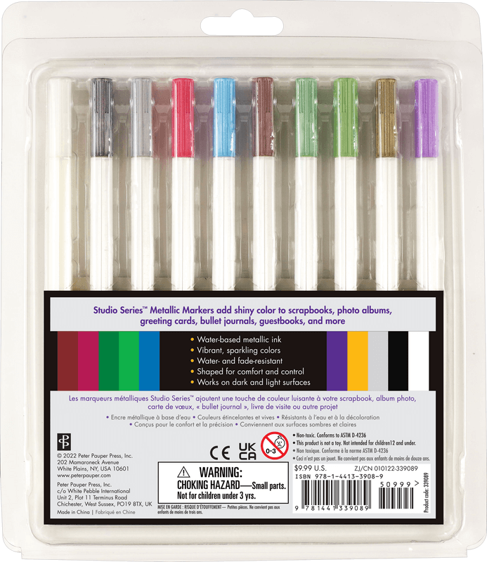 Studio Series Metallic Markers 10 Pack – Imagine If