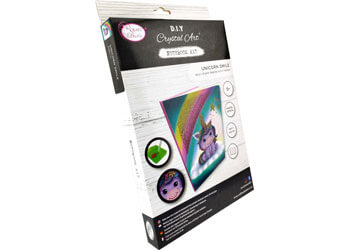 Crystal Art Unicorn Smile Notebook Kit – Imagine If