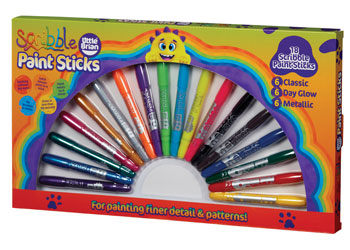Little Brian Scribble Paint Sticks 18pc – Imagine If