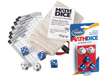 ThinkFun Math Dice Game – Imagine If